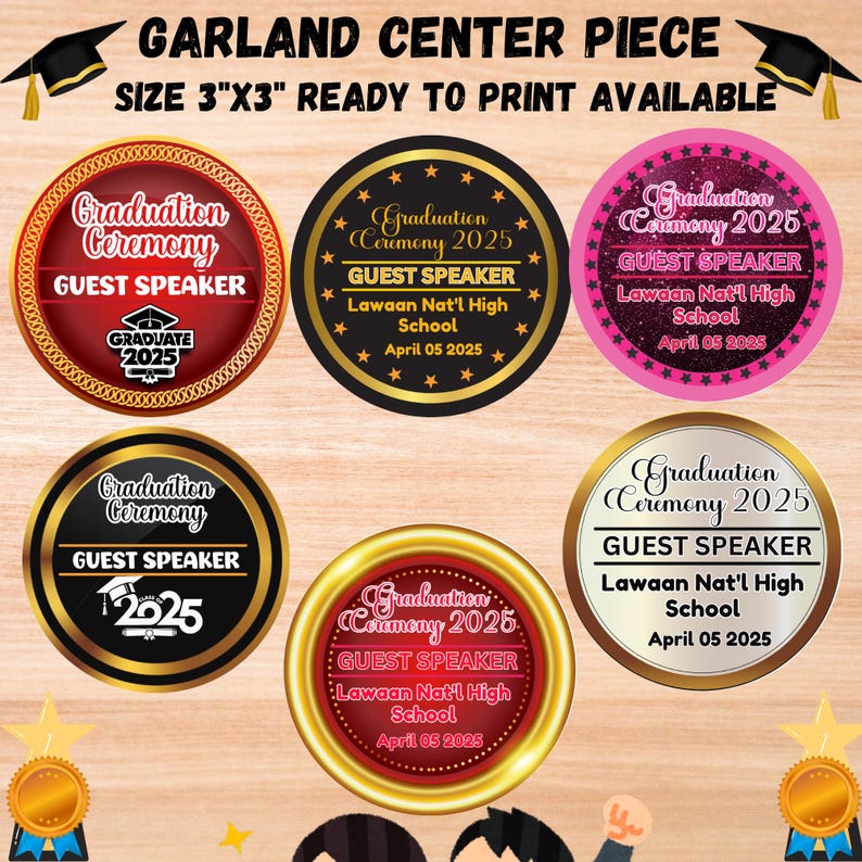 Graduation Garland Center Piece 2025 - Etsy