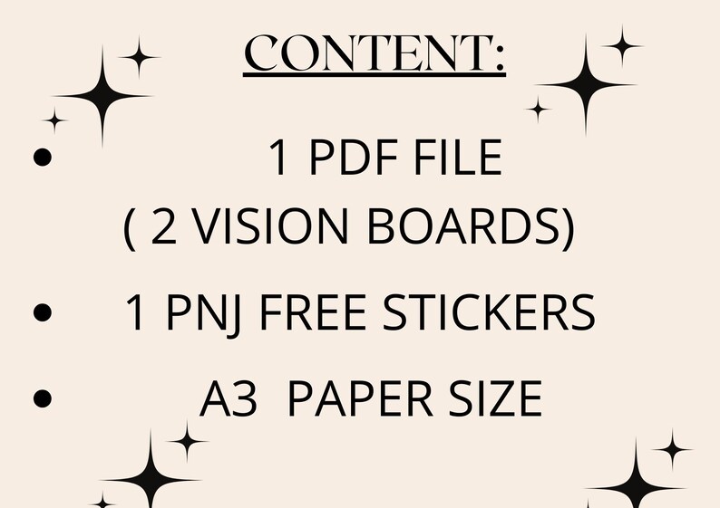 2026 Creative Vision Board Paper | Printable Vision Board|pdf Easy to ...