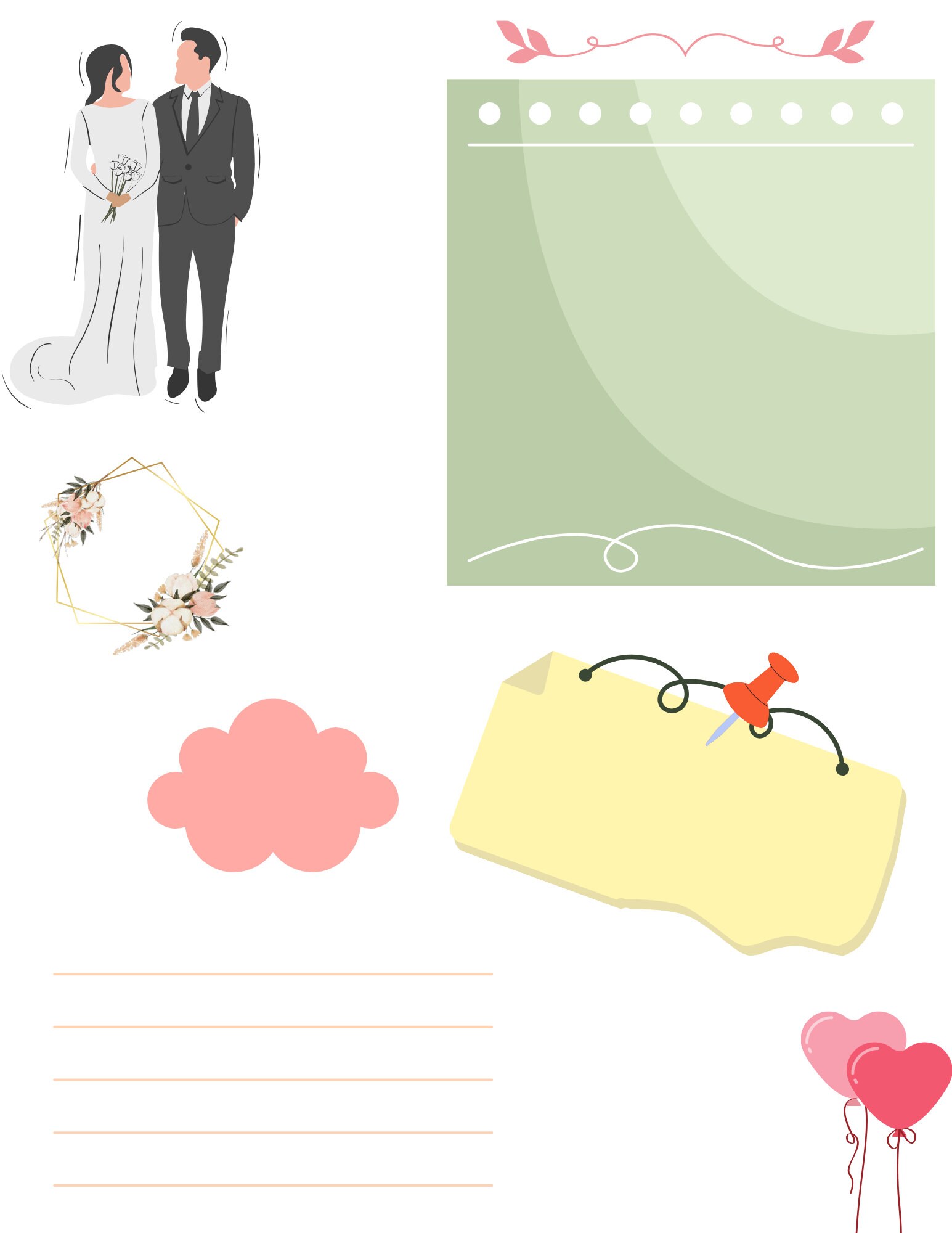 Arabic Vision Journal Printable | دفتر التوكيدات الإيجابية | Event ...