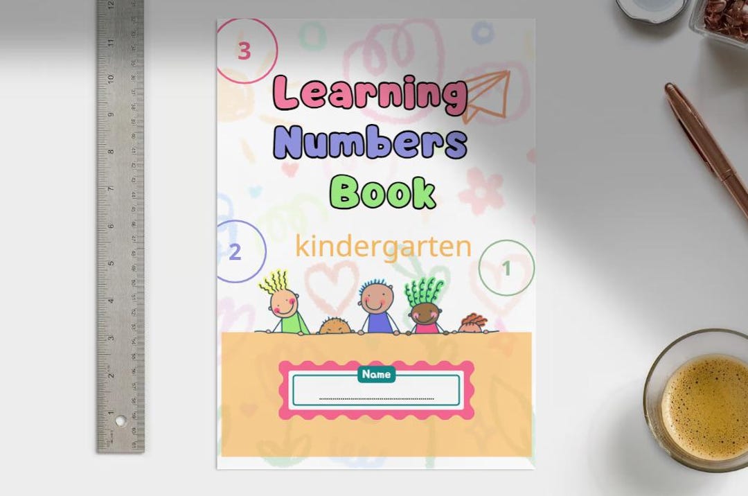 Learning Numbers Coloring Book for Kids Educational Fun for Toddlers ...