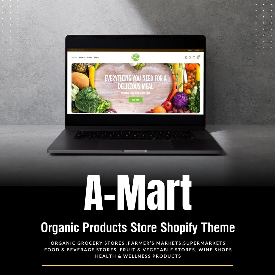 Grocery & Food Multipurpose Shopify Theme | Responsive Ecommerce Store ...