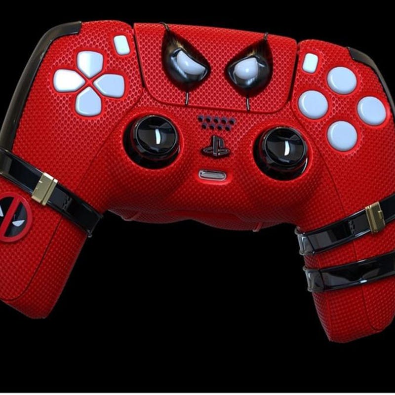 Deadpool Ps5 Controller - Etsy