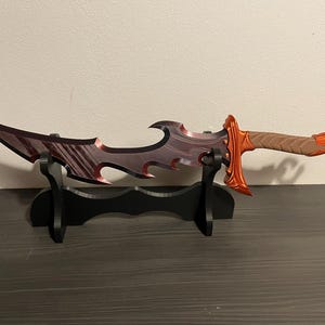 Knight Killer Dagger / Solo Leveling / 3D Printing / Blood Blade Dagger / Cosplay Prop Replica ...