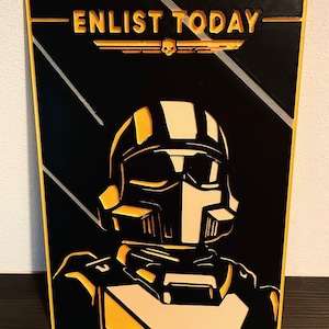 Helldivers 2 Propaganda Poster - Etsy