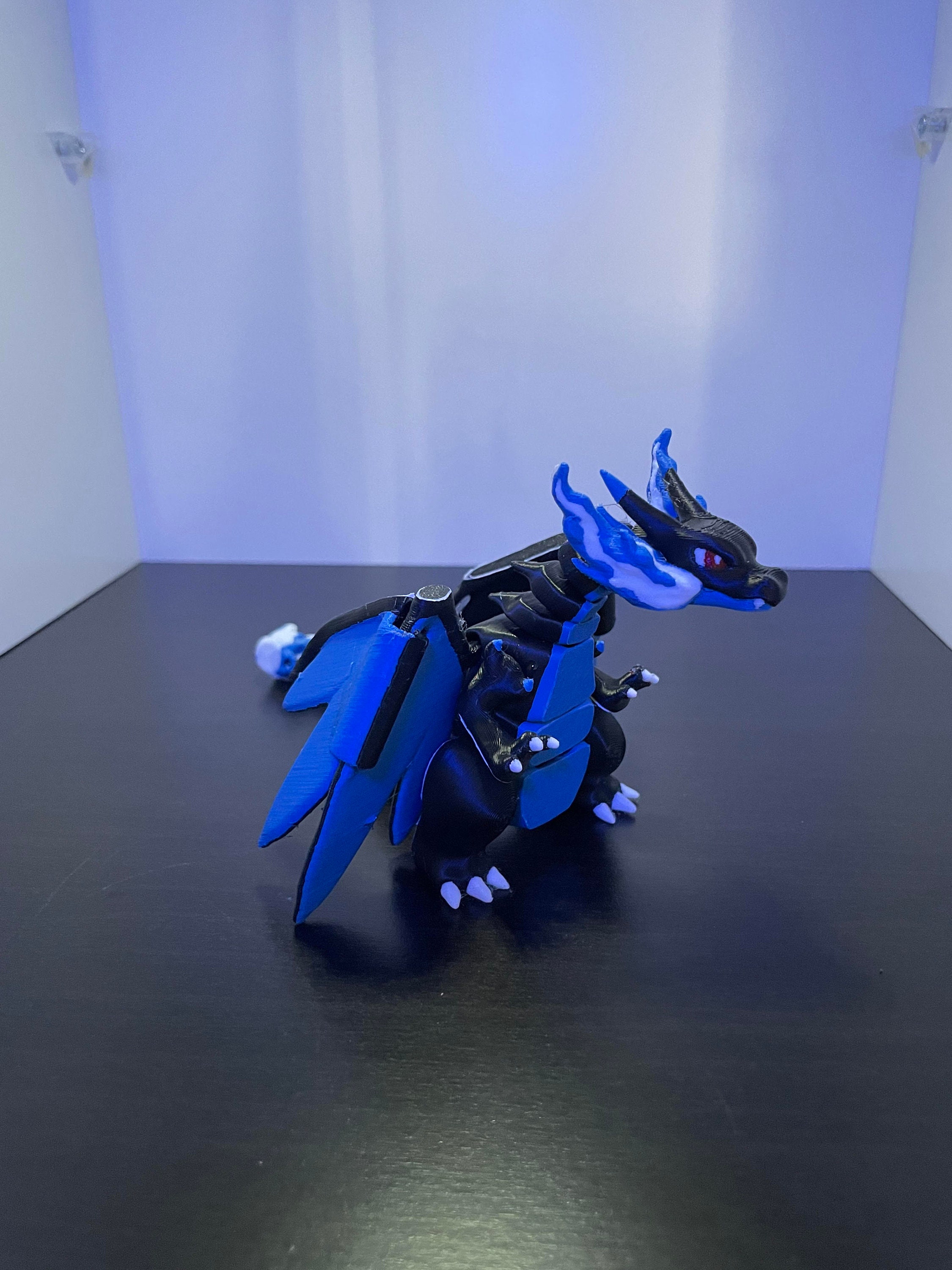 Mega Charizard X Flexi Articulated Pokémon - Etsy