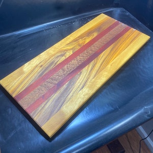 Exotic Wood Cutting Board - Etsy