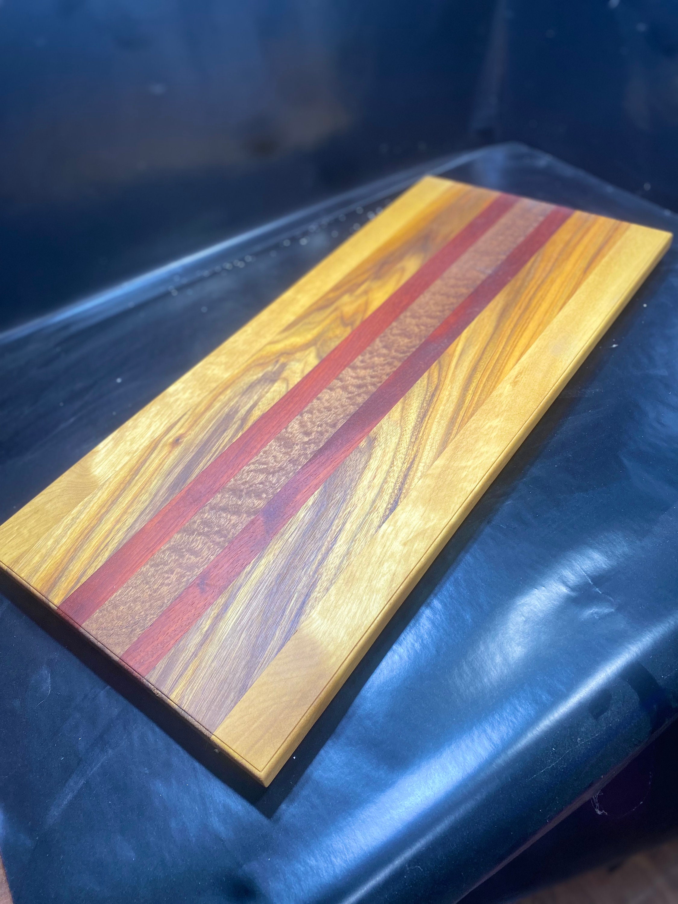 Exotic Wood Cutting Board - Etsy