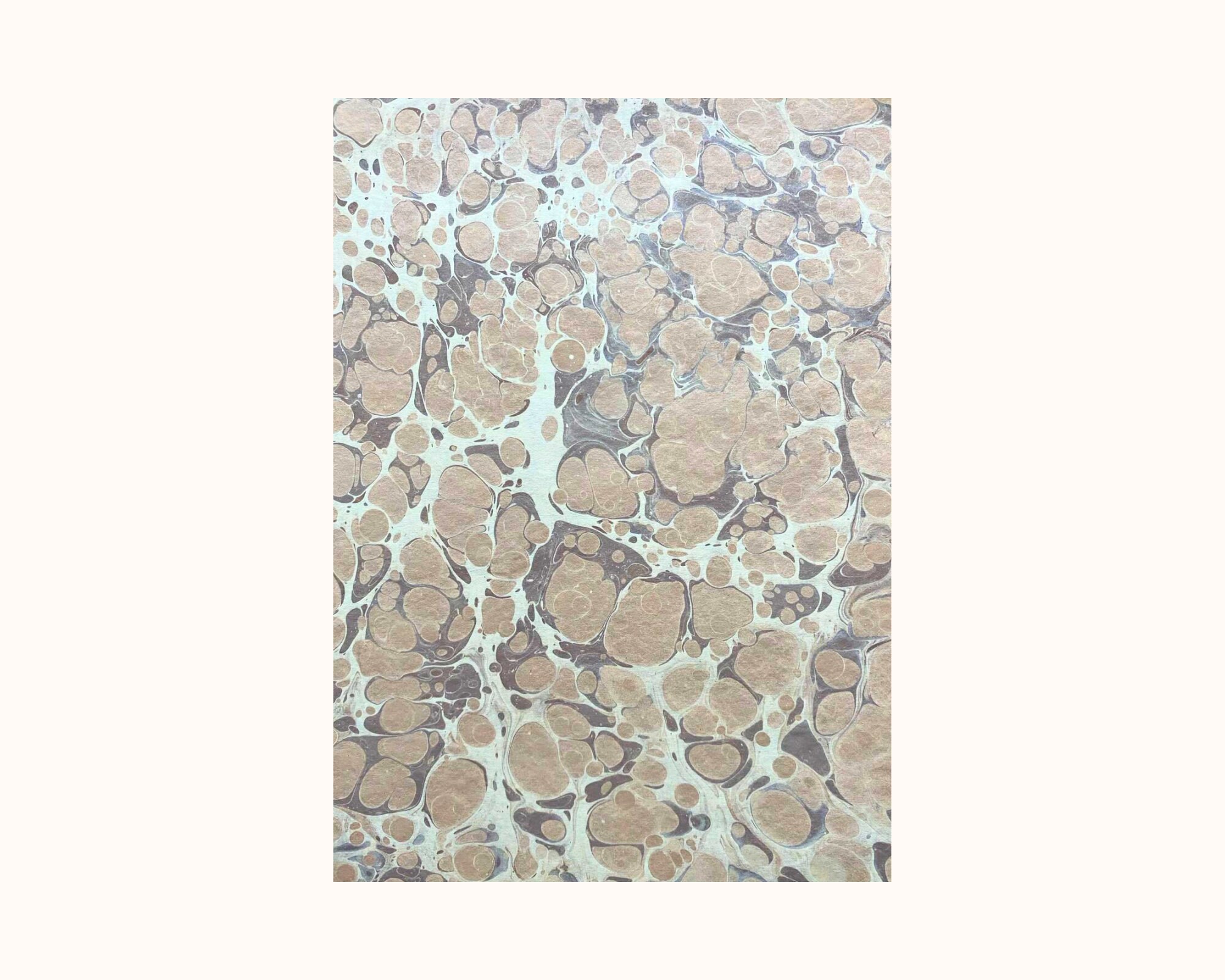 10 Sheets of A4 Size Unique Hand Marbled Papers for Bookbinding ...