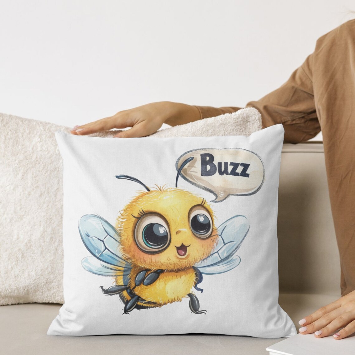 Watercolor Cute Bee Clipart Bundle, Sweet Bees Clipart Bundle, Cute ...