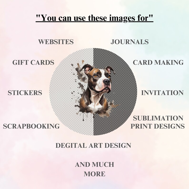 Watercolor Dogs Clipart PNG, Splash Effect, Puppy Dog Clipart, Canine ...
