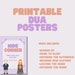 Printable Dua Posters | Islam for Kids | Islam Printables | Kid Posters ...
