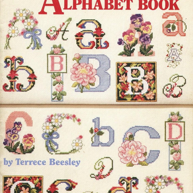 Flower Alphabet Chart - Etsy