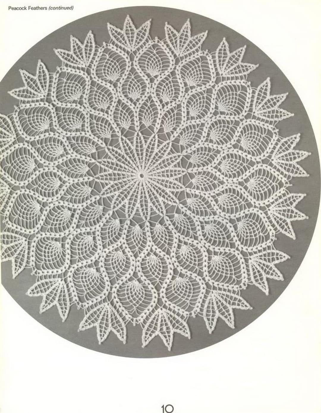 Vintage Pineapple Doilies and Table Toppers Crochet Patterns Leaflet ...