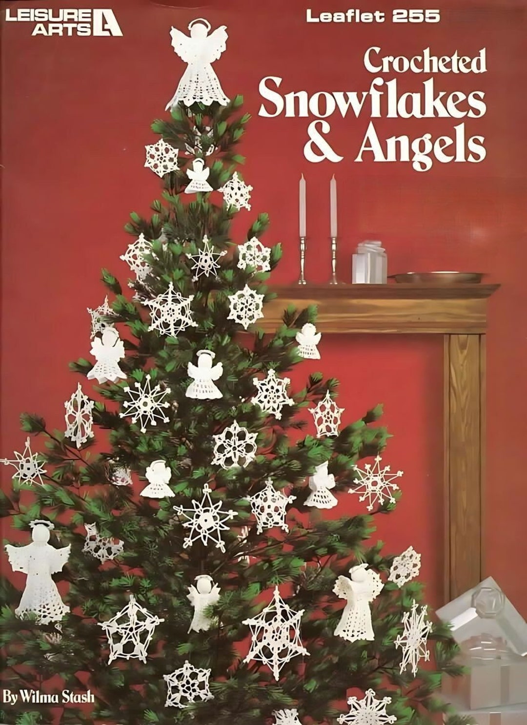 Crocheted Snowflakes & Angels, Christmas Snowflakes, Tree Top Angel ...