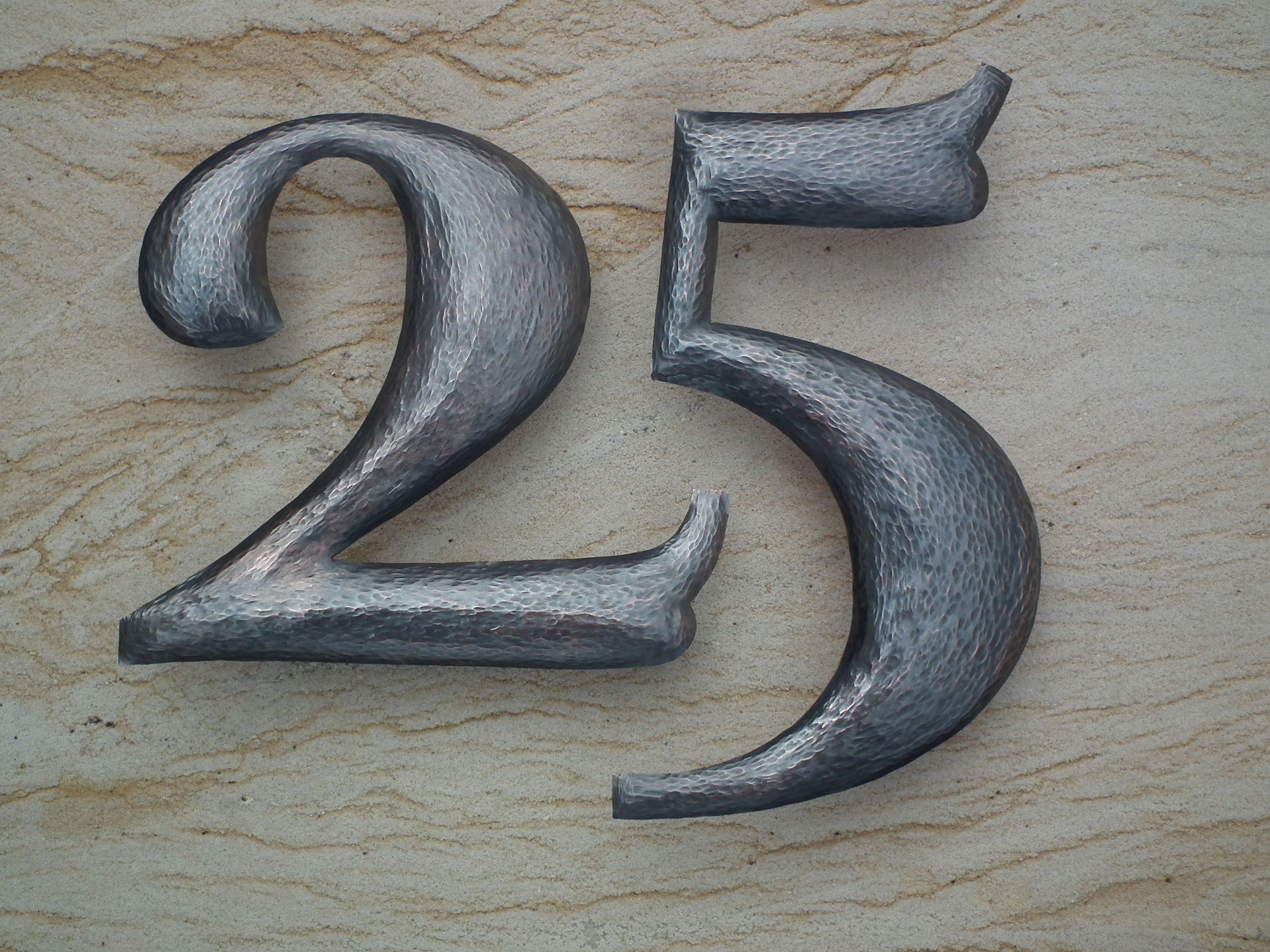 House Numbers, Logos, Letters and Lettering Are Handcrafted From Metal ...
