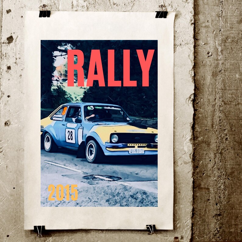 Rally Poster Print - Etsy