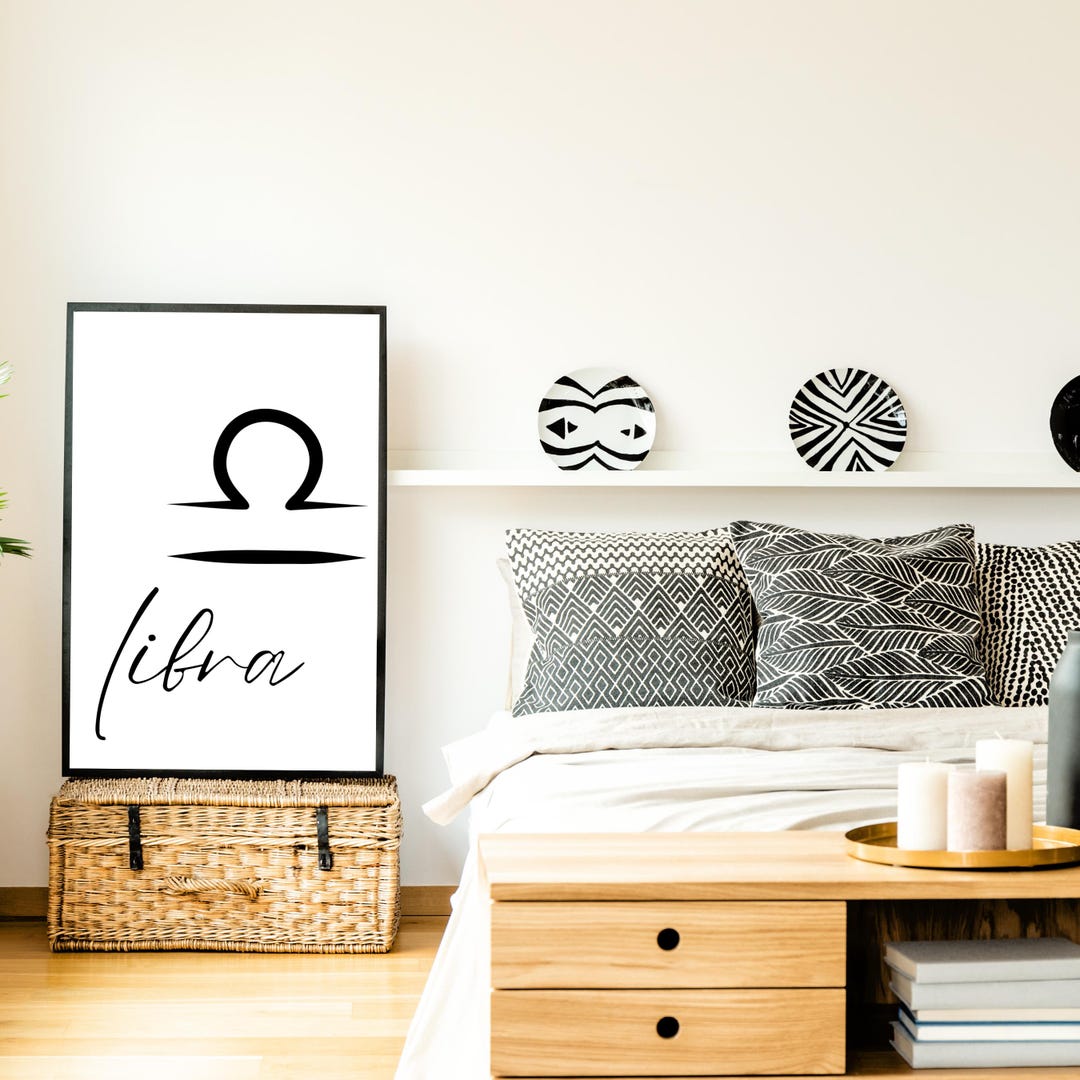 Libra - Zodiac Poster Digital Download - Etsy