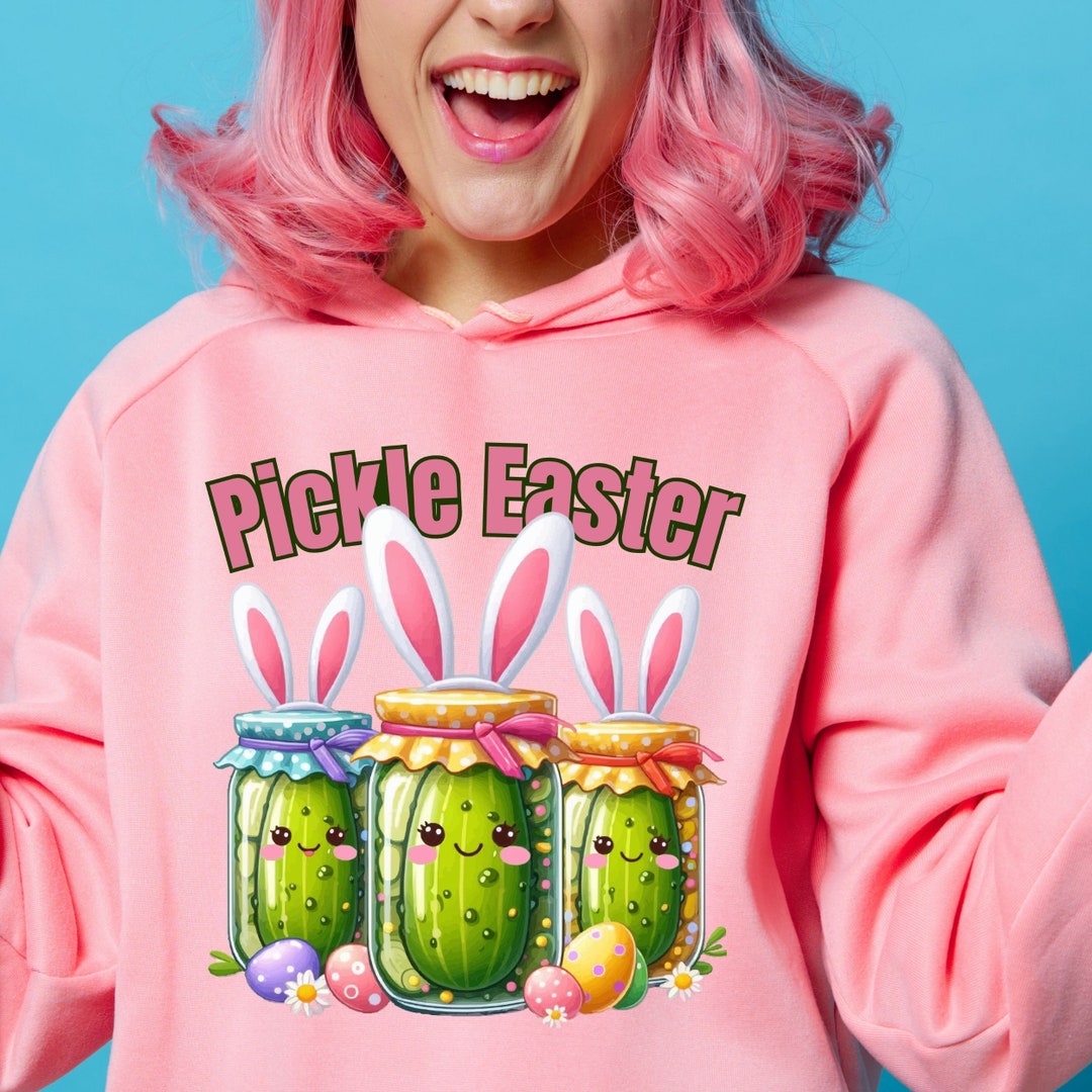 Pickle Easter Shirt Design Png Svg, Easter Catoon Png Svg, Easter Vibes ...