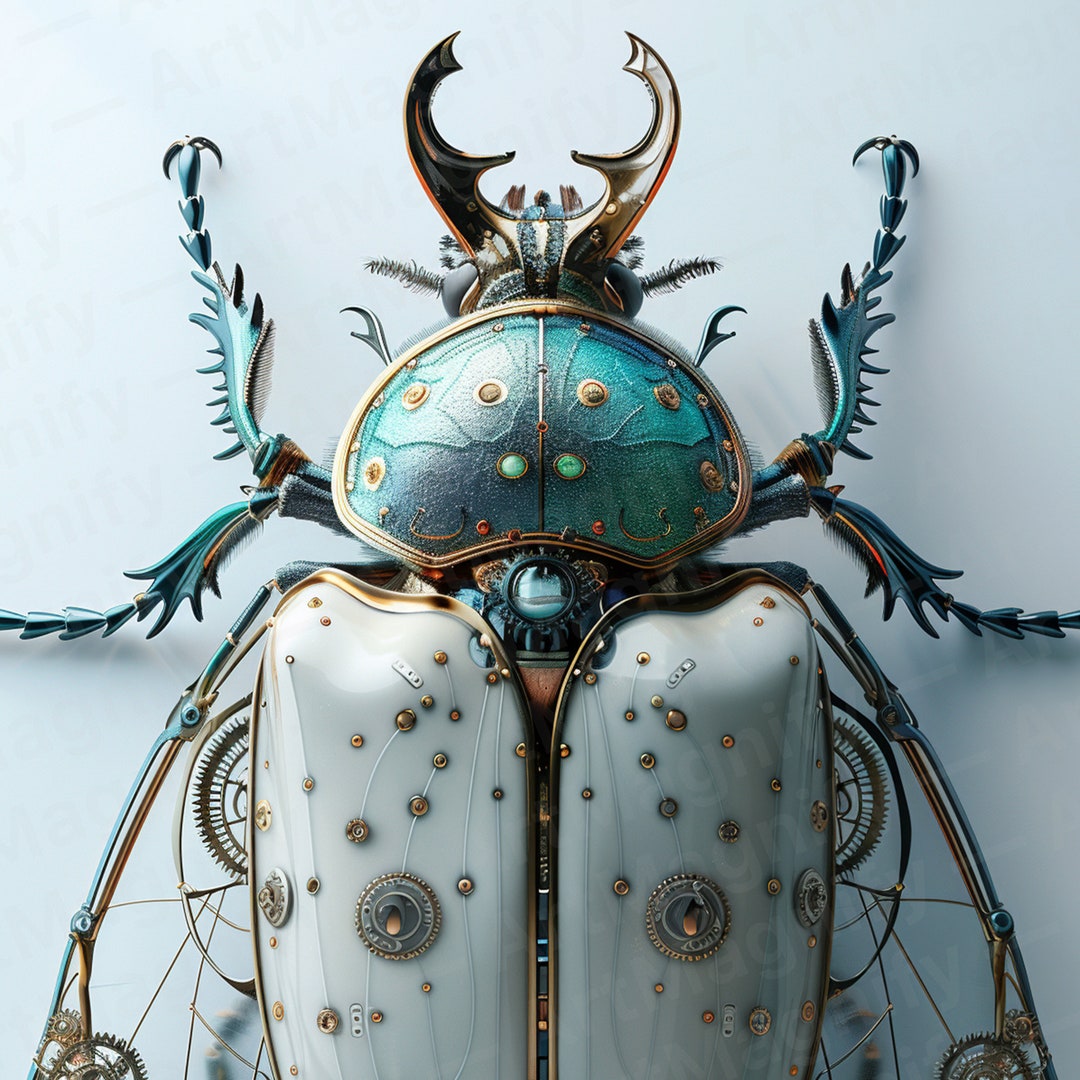 Taxidermy Bug Art Insect Wall Art Unique Insect Decor Mini Beast Print ...