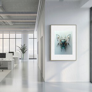 Taxidermy Bug Art Insect Wall Art Unique Insect Decor Mini Beast Print ...