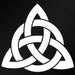 Triquetra Trinity Symbol Car Laptop Motorbike Vinyl Decal Sticker - Etsy