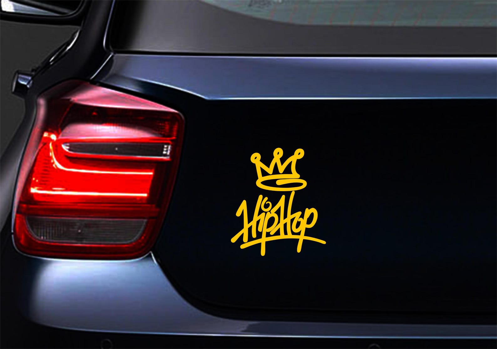 Hip-hop Crown Rap Graffiti Street Art Vinyl Decal Sticker - Etsy