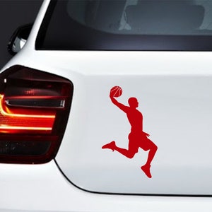 Basketball Player Car Laptop Motorbike Vinyl Decal Sticker - Etsy