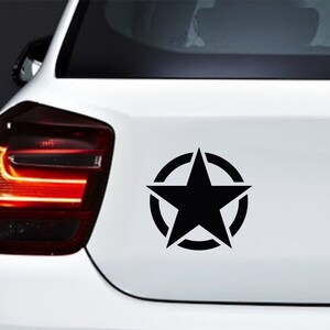 Army Star US Military Car Laptop Motorbike Vinyl Decal Sticker - Etsy