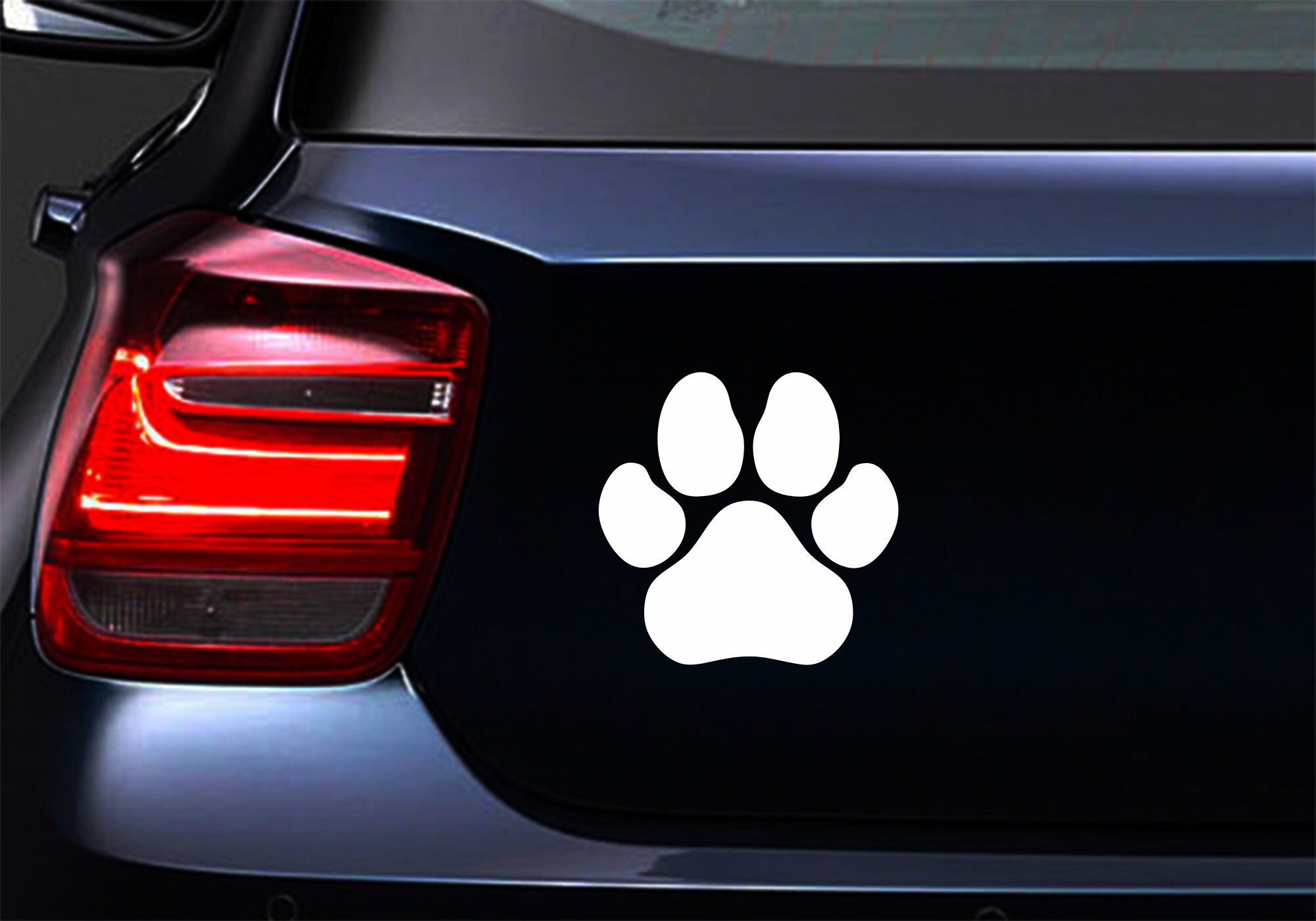 Paw Print Dog Cat Car Laptop Motorbike Vinyl Decal Sticker - Etsy