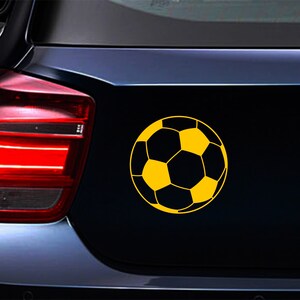 Soccer Ball Football Car Laptop Motorbike Vinyl Decal Sticker - Etsy
