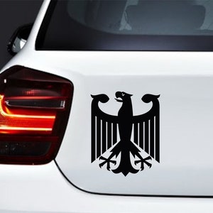 German Eagle Bundesadler Deutschland Vinyl Decal Sticker - Etsy