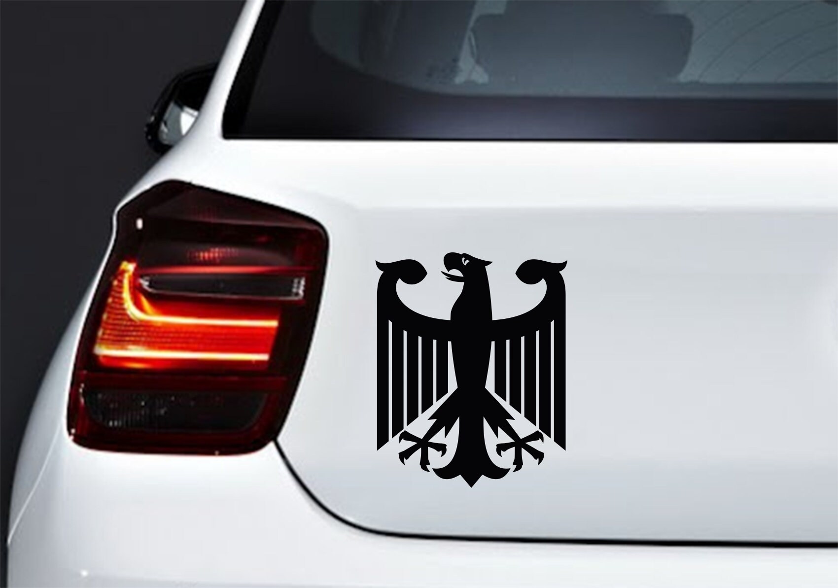 German Eagle Bundesadler Deutschland Vinyl Decal Sticker - Etsy