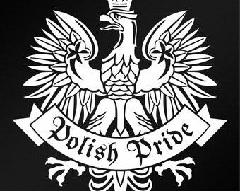 Polish Eagle Vinyl Decal Sticker - Etsy