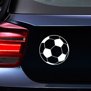 Soccer Ball Football Car Laptop Motorbike Vinyl Decal Sticker - Etsy