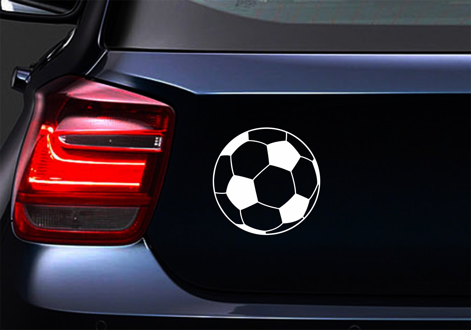 Soccer Ball Football Car Laptop Motorbike Vinyl Decal Sticker - Etsy
