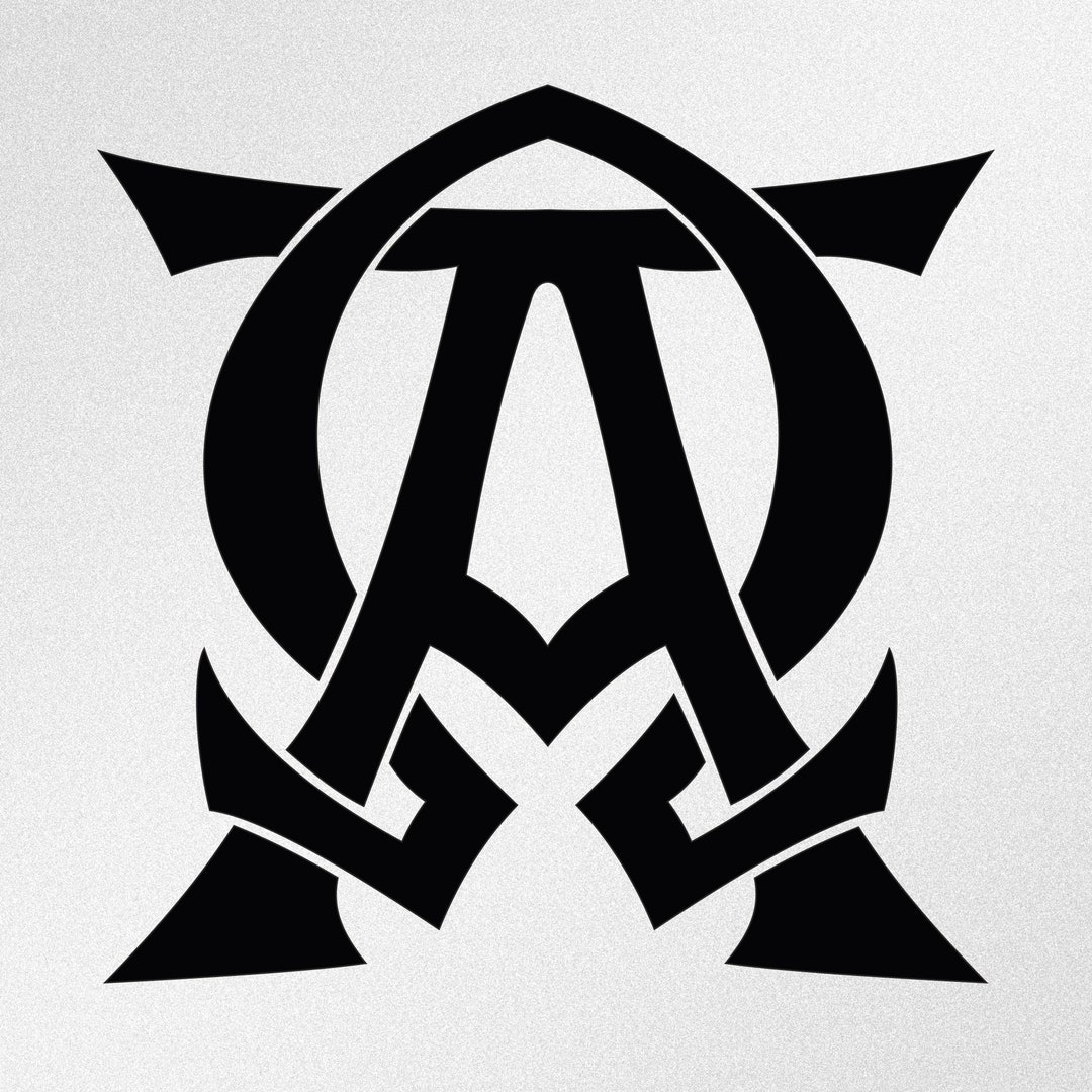 Alfa Omega Symbol Car Laptop Motorbike Vinyl Decal Sticker - Etsy