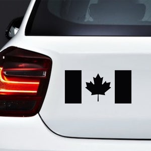 Flag of Canada Maple Leaf Car Laptop Motorbike Vinyl Decal Sticker - Etsy