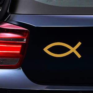 Fish Christian Symbol Car Laptop Motorbike Vinyl Decal Sticker - Etsy