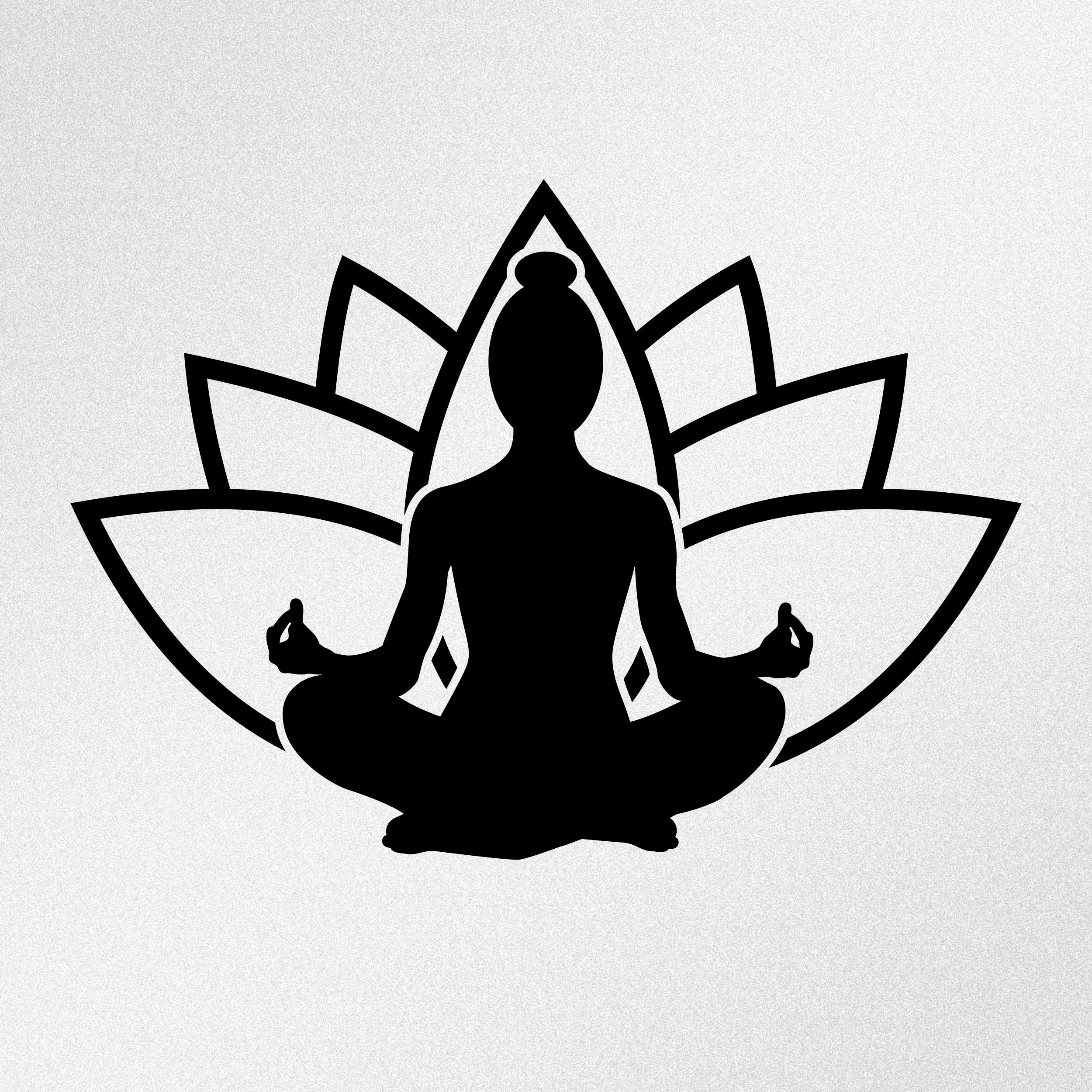 Yoga Lotus Flower Car Laptop Motorbike Vinyl Decal Sticker - Etsy