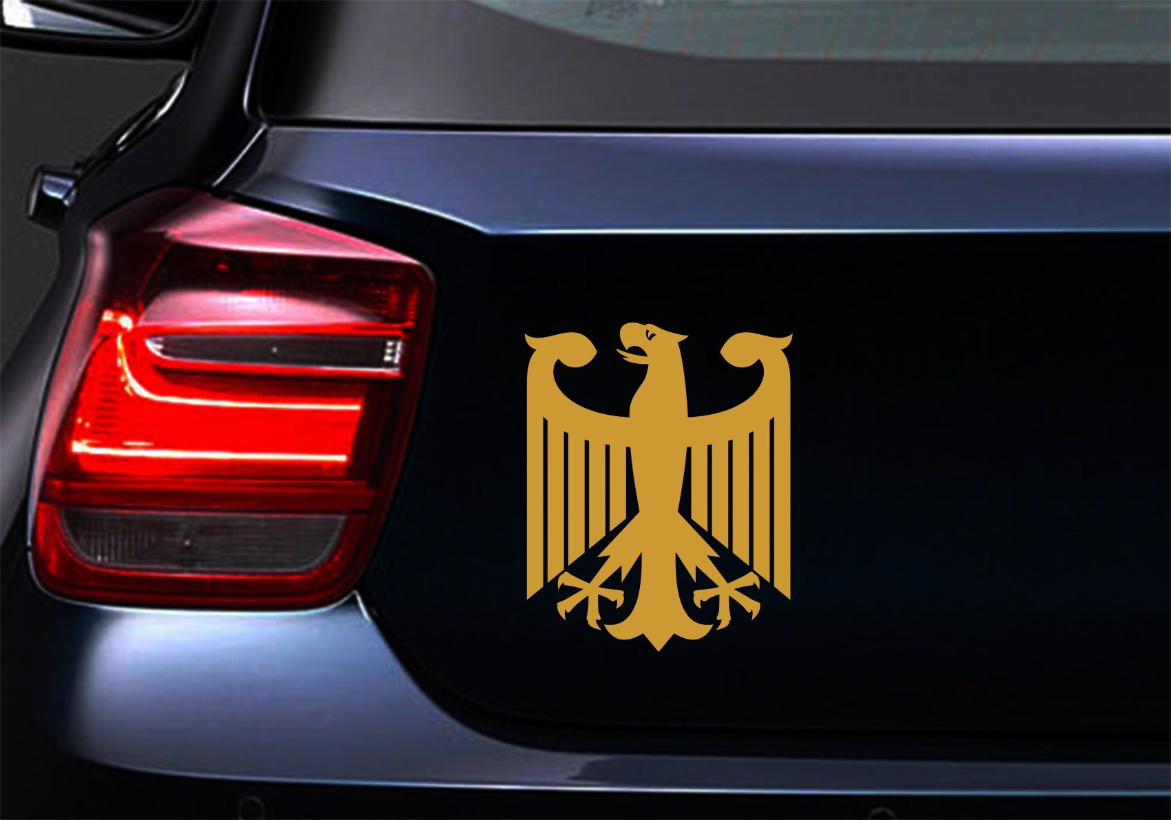 German Eagle Bundesadler Deutschland Vinyl Decal Sticker - Etsy