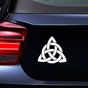 Triquetra Trinity Symbol Car Laptop Motorbike Vinyl Decal Sticker - Etsy