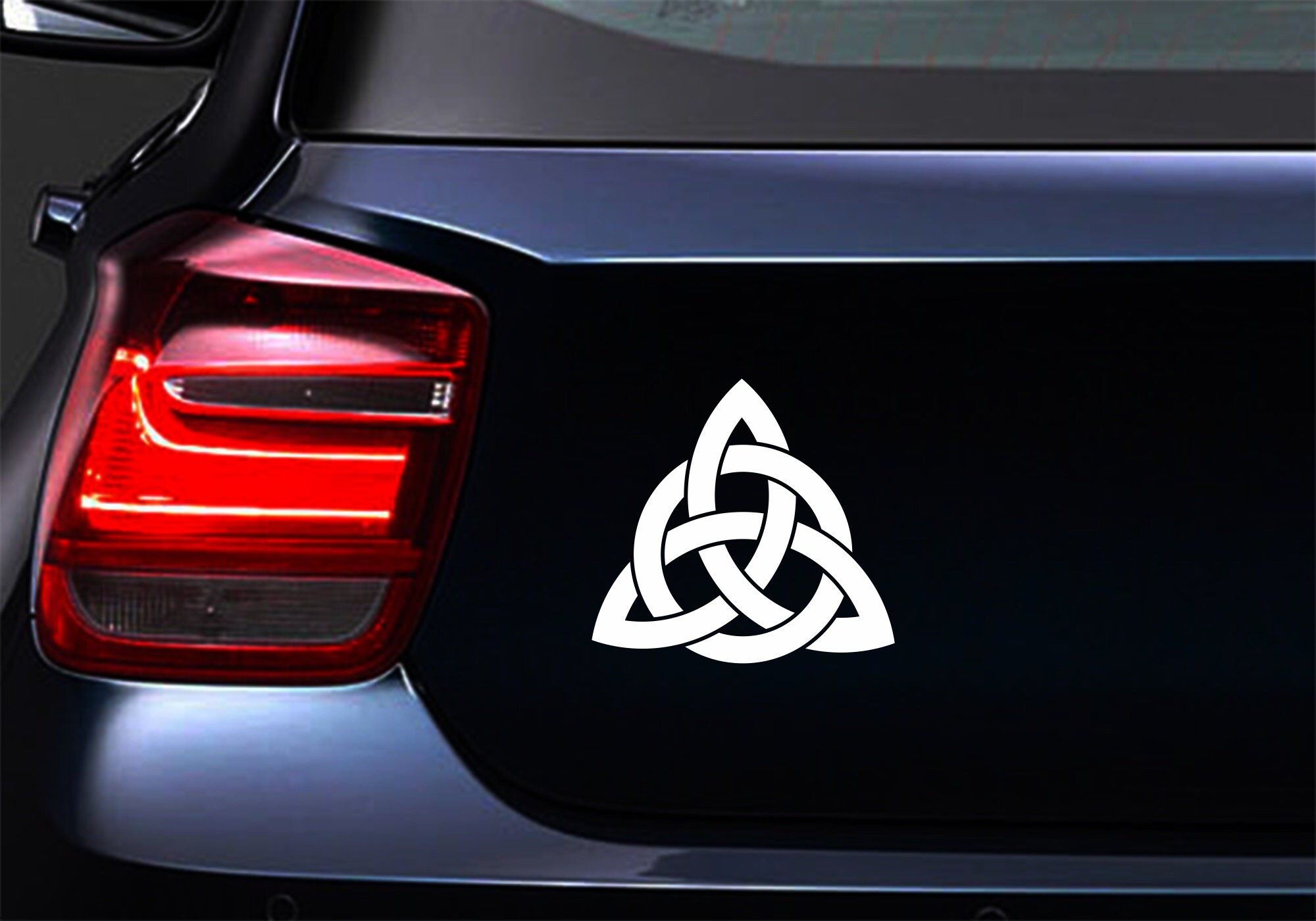 Triquetra Trinity Symbol Car Laptop Motorbike Vinyl Decal Sticker - Etsy