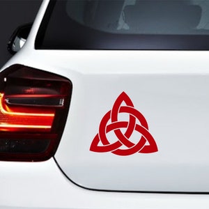 Triquetra Trinity Symbol Car Laptop Motorbike Vinyl Decal Sticker - Etsy