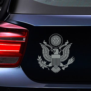Great Seal of the United States American Eagle Coat of Arms Vinyl Decal ...