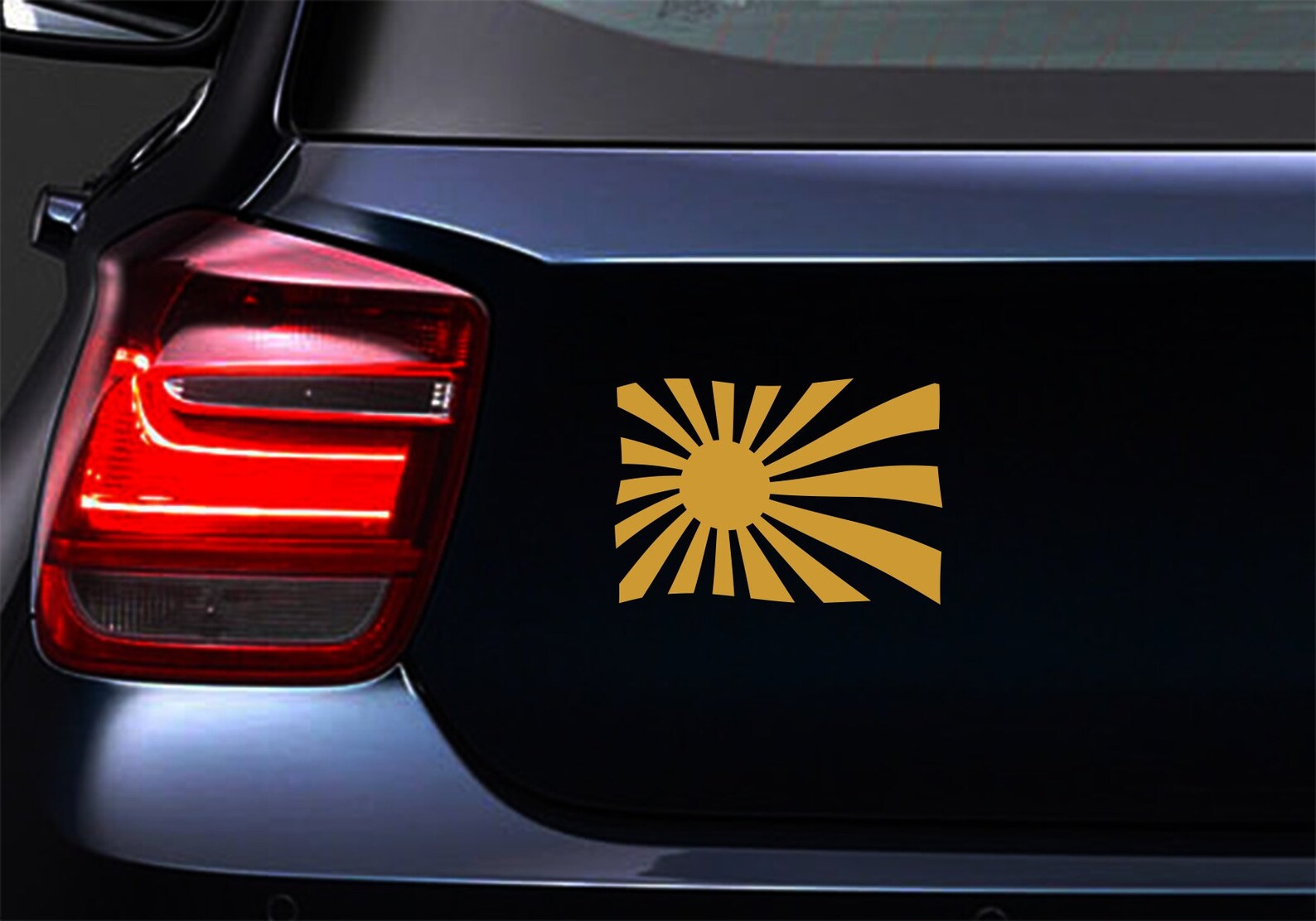 Rising Sun Flag of Japan JDM Car Laptop Motorbike Vinyl Decal Sticker ...