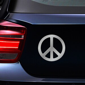 Peace Symbol Car Laptop Motorbike Vinyl Decal Sticker - Etsy