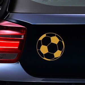 Soccer Ball Football Car Laptop Motorbike Vinyl Decal Sticker - Etsy