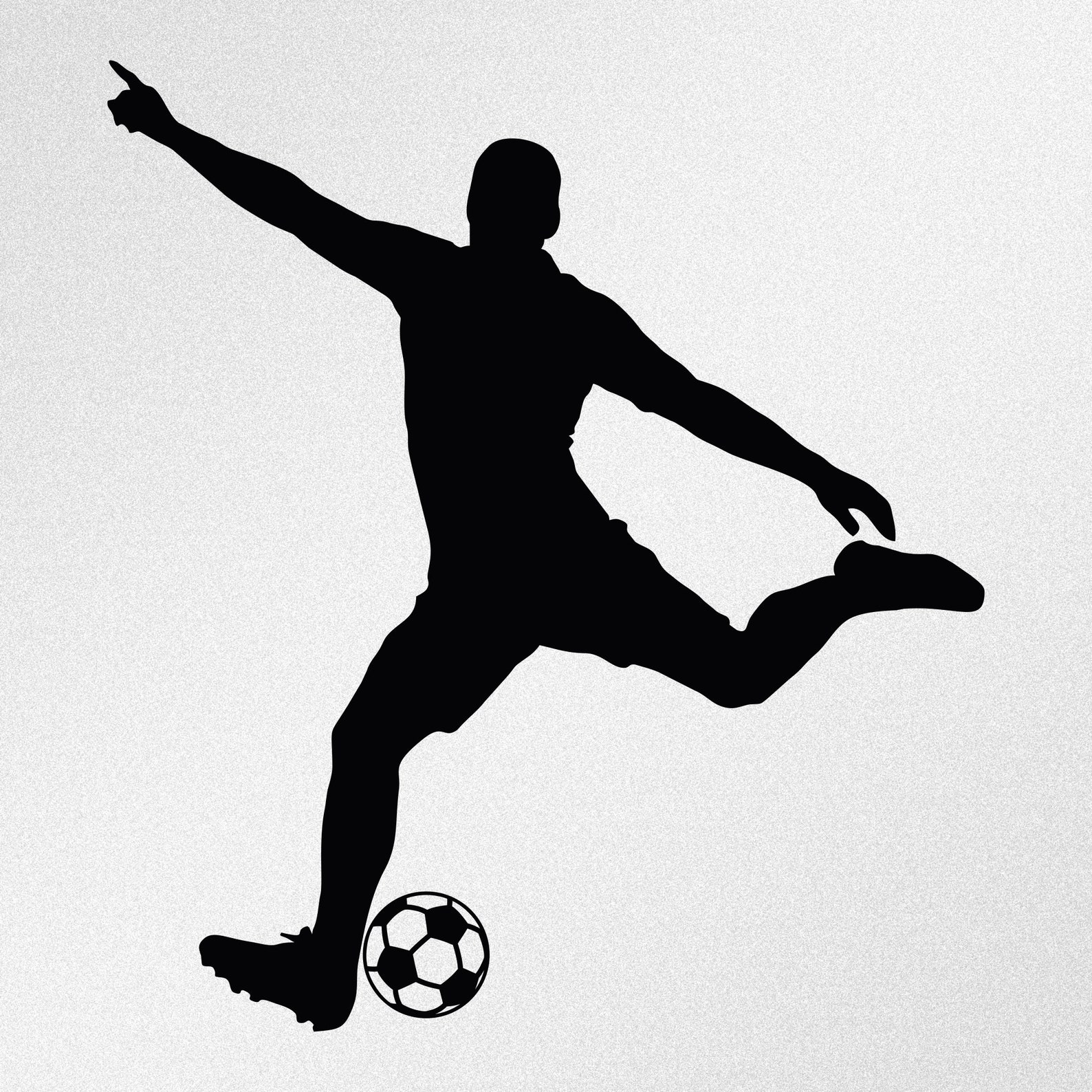 Soccer Football Player Car Laptop Motorbike Vinyl Decal Sticker - Etsy
