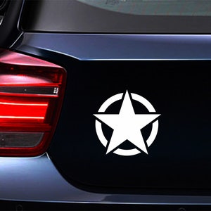 Army Star US Military Car Laptop Motorbike Vinyl Decal Sticker - Etsy