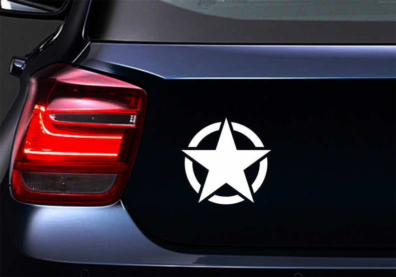 Army Star US Military Car Laptop Motorbike Vinyl Decal Sticker - Etsy